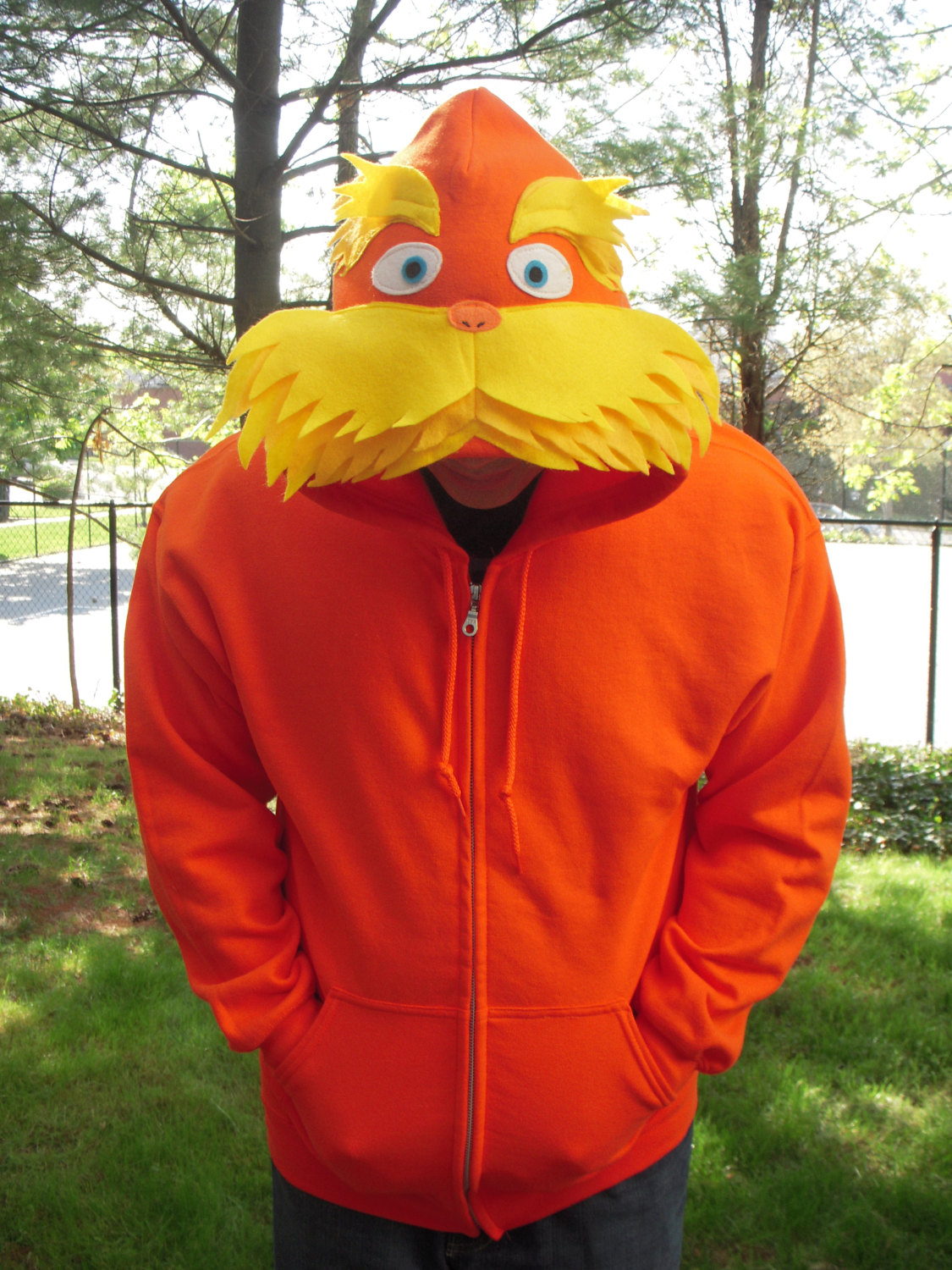 Dr Seuss Lorax Costume Today Was Dress Like Your Favorite Book Day!