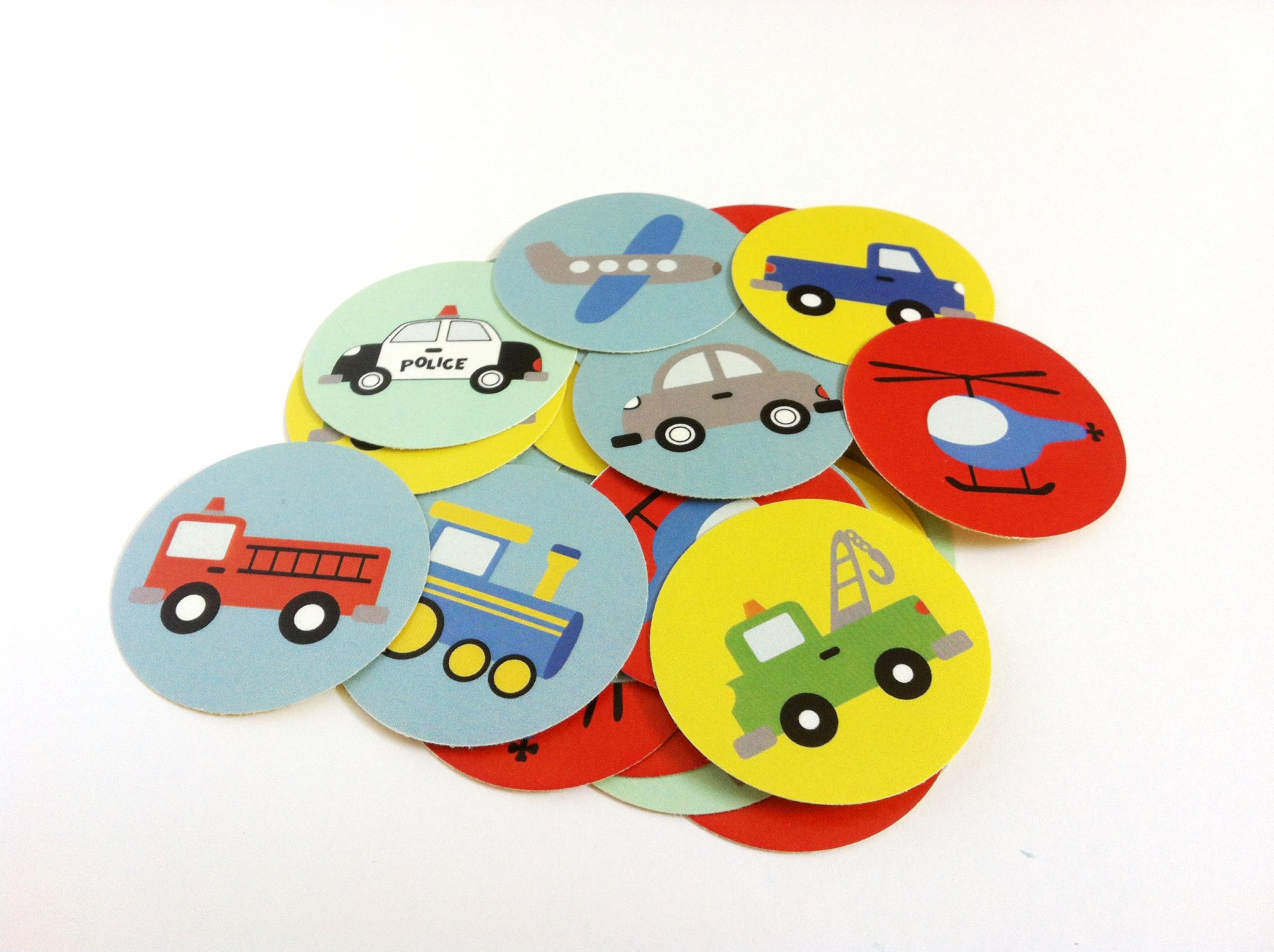 Transportation Stickers or Labels for Children on Storenvy