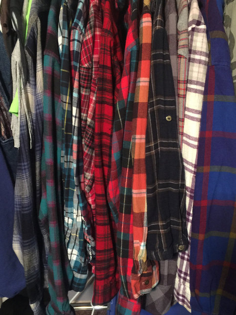 Vintage oversize flannel on Storenvy