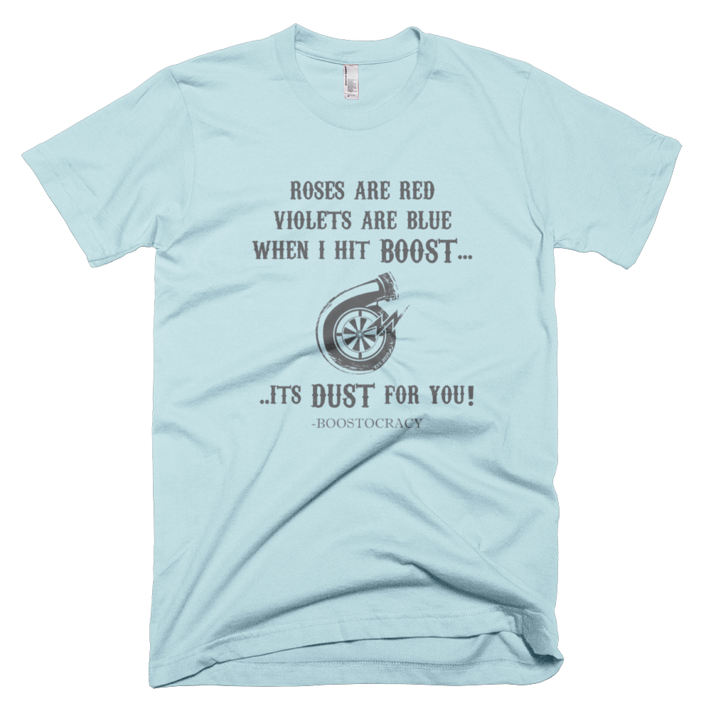 Poem of Boost (T-Shirt) *Light Blue* on Storenvy