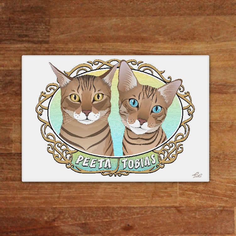 Classic Style Cat Crests on Storenvy