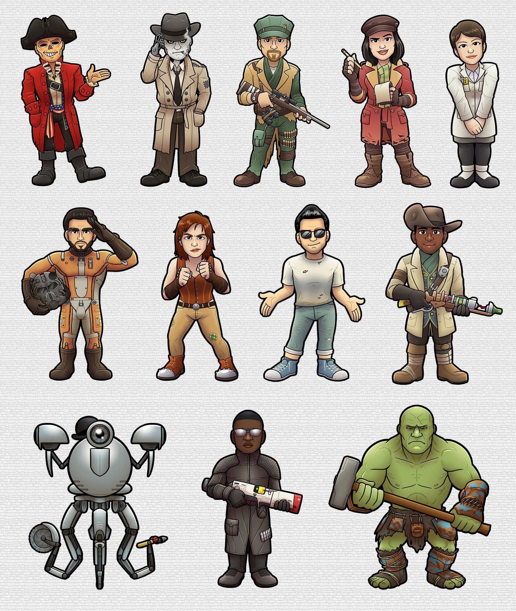 Fallout Stickers on Storenvy