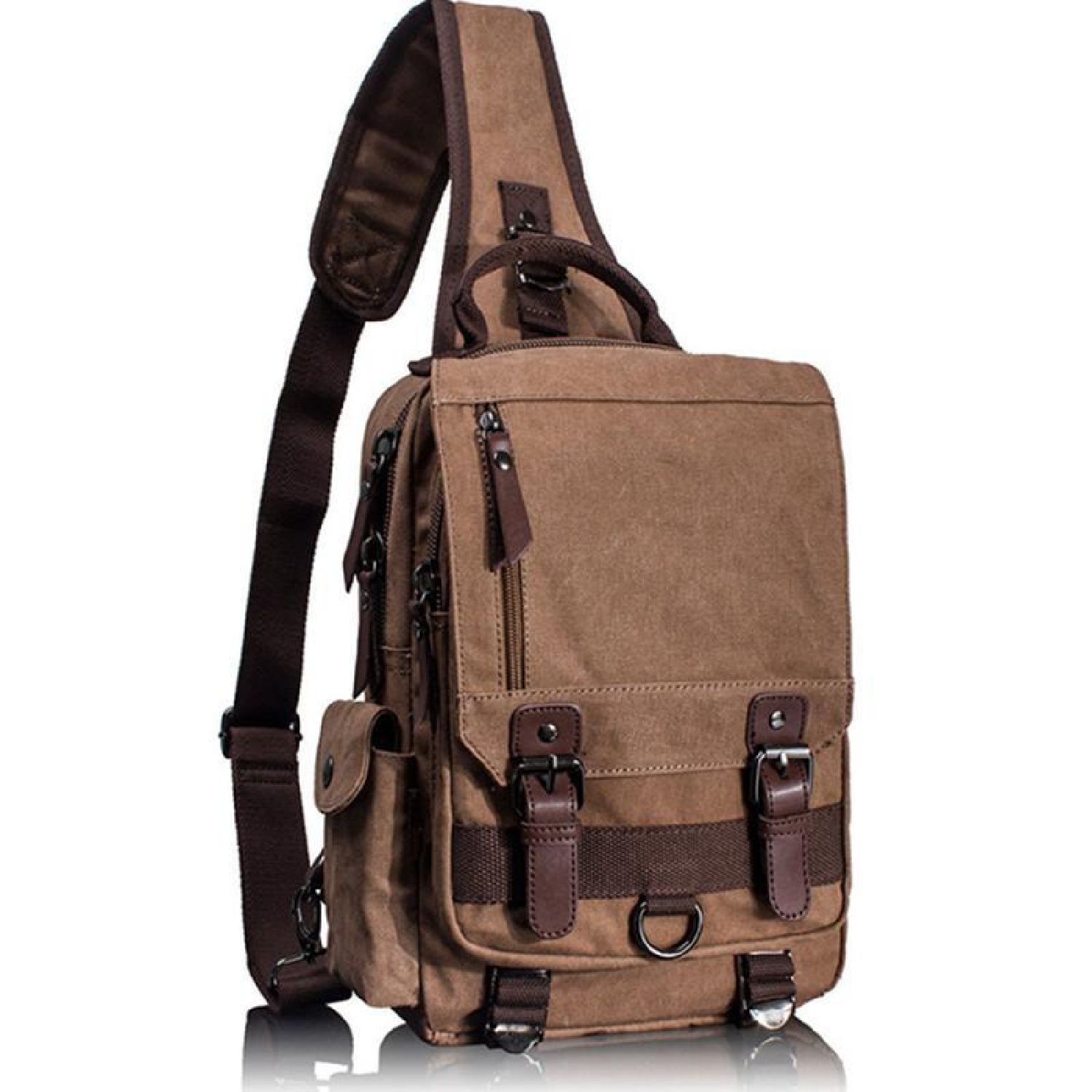 Canvas Messenger Bag For Men Laptop Sling Backpack Cross Body Shoulder Canvas Messenger Bag For Men Laptop Sling Backpack Cross Body Shoulder
