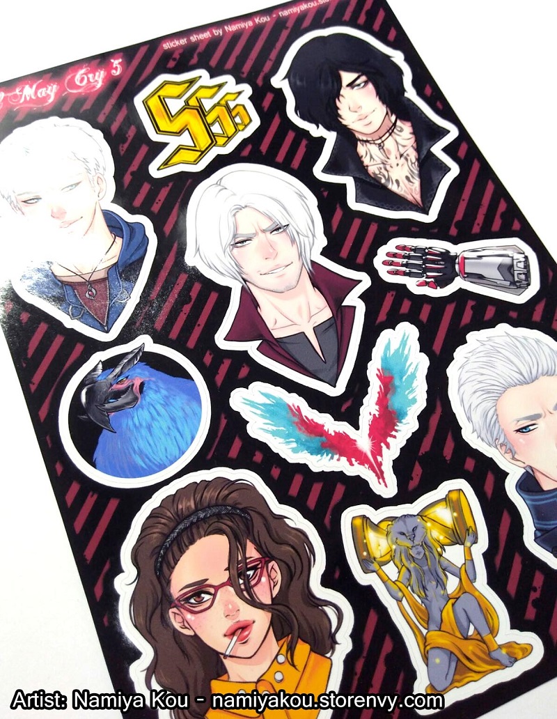 Devil May Cry V STICKERS on Storenvy