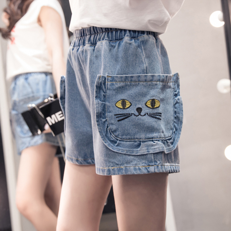 Harajuku new cat denim shorts on Storenvy