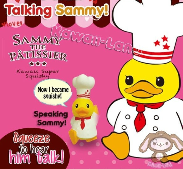 Sammy The Patissier "TALKING" SAMMY MASCOT Super Kawaii Squishy Cell ...