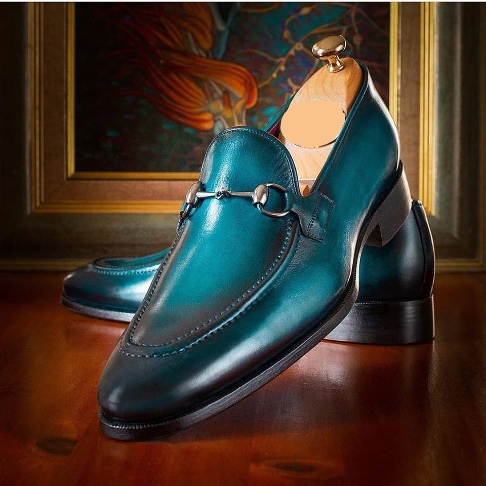 Handmade Leather Brown Ankle high Boots Dress Formal Boots For men on ...