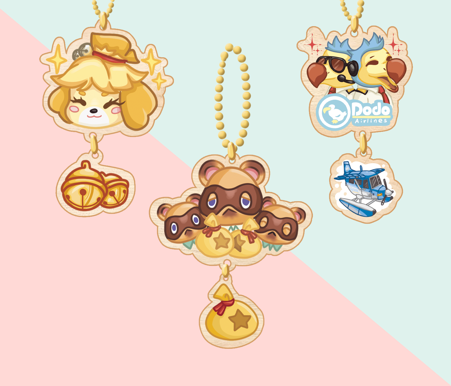 Animal Crossing [Wooden Keychains] on Storenvy